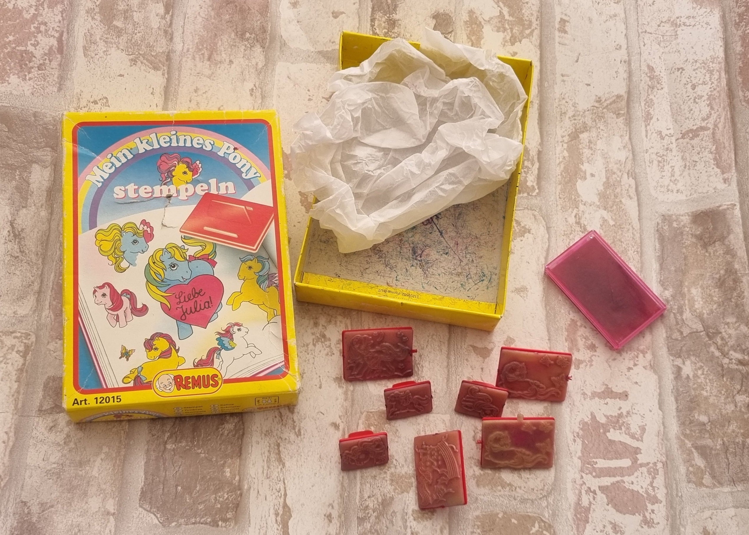 G1 German Stamper Set in box – Gaspode's Ponies